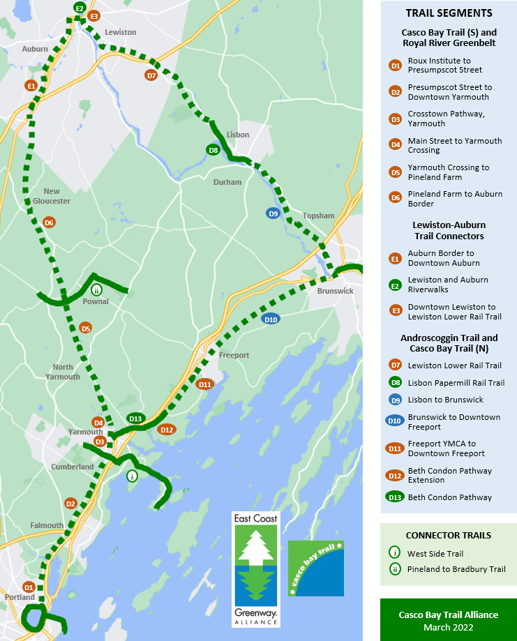 Portland Maine Trails Map Map 4 Moody, Alden, And Tannery Brook